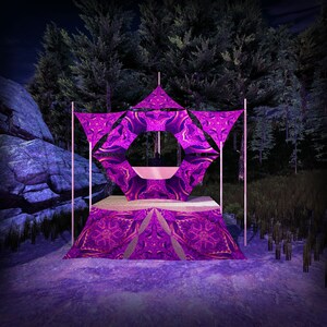 Dj-stage Decor - Psychedelic Uv-reactive Party Decoration - Design Set ...