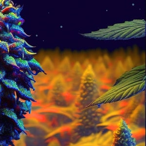 Trippy Tapestry Marijuana Astronaut V2 Colorful UV Backdrop XL Dark Tapestry Psychedelic Uv ...