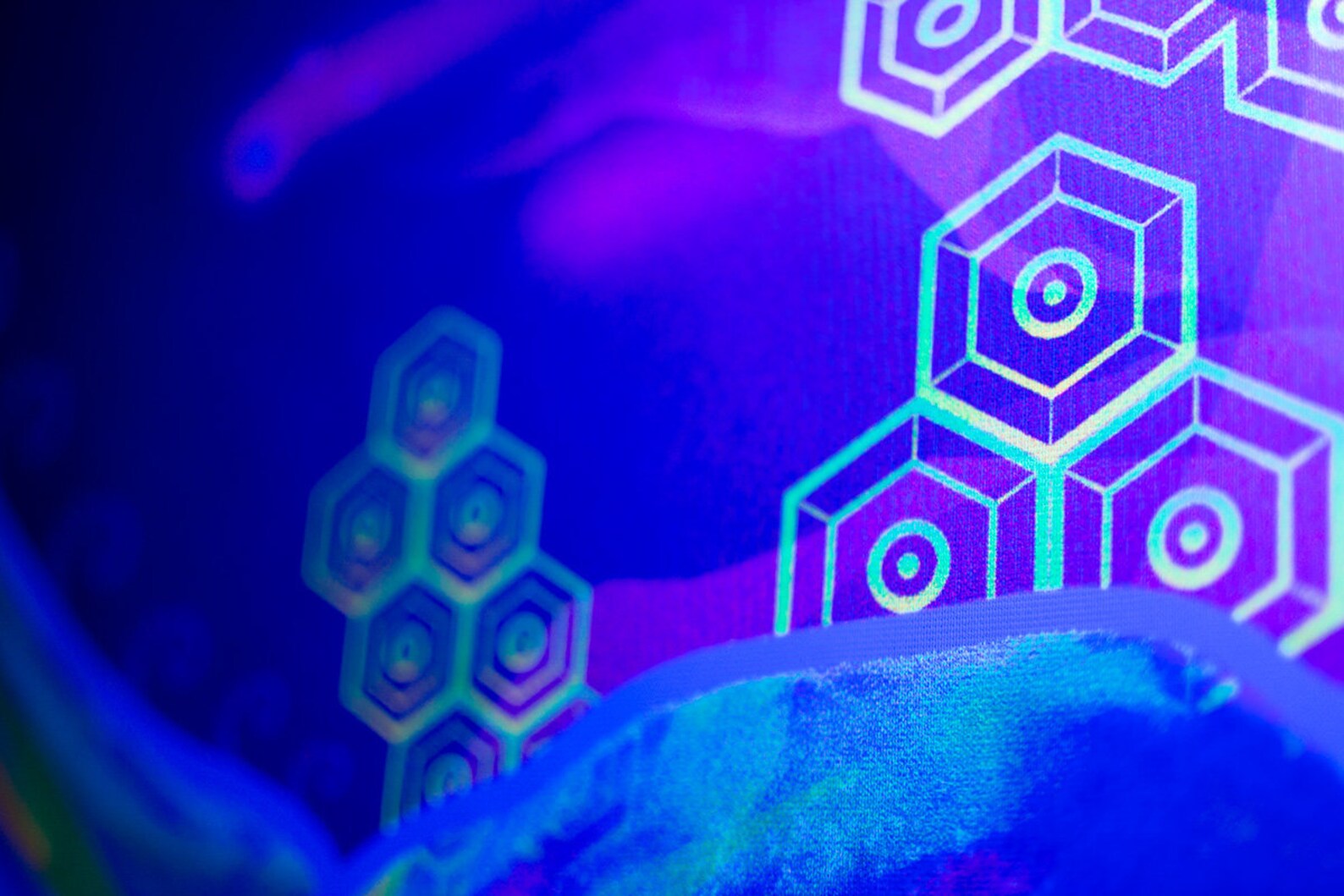 Trippy Tapestry Psychedelic Evolution Colorful UV Backdrop - Etsy