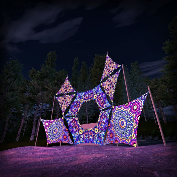 Psychedelic Party Decor