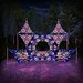 Dj-stage Decor Psychedelic Uv-reactive Party Decoration Design Set Kl ...