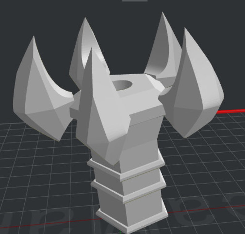 Darksiders 3 Barbs of Scorn 3D Model .stl - Etsy