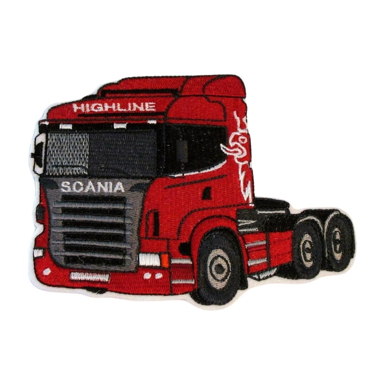 Truck Tractor SCANIA | Truck | Embroidery Applique | Application for ...