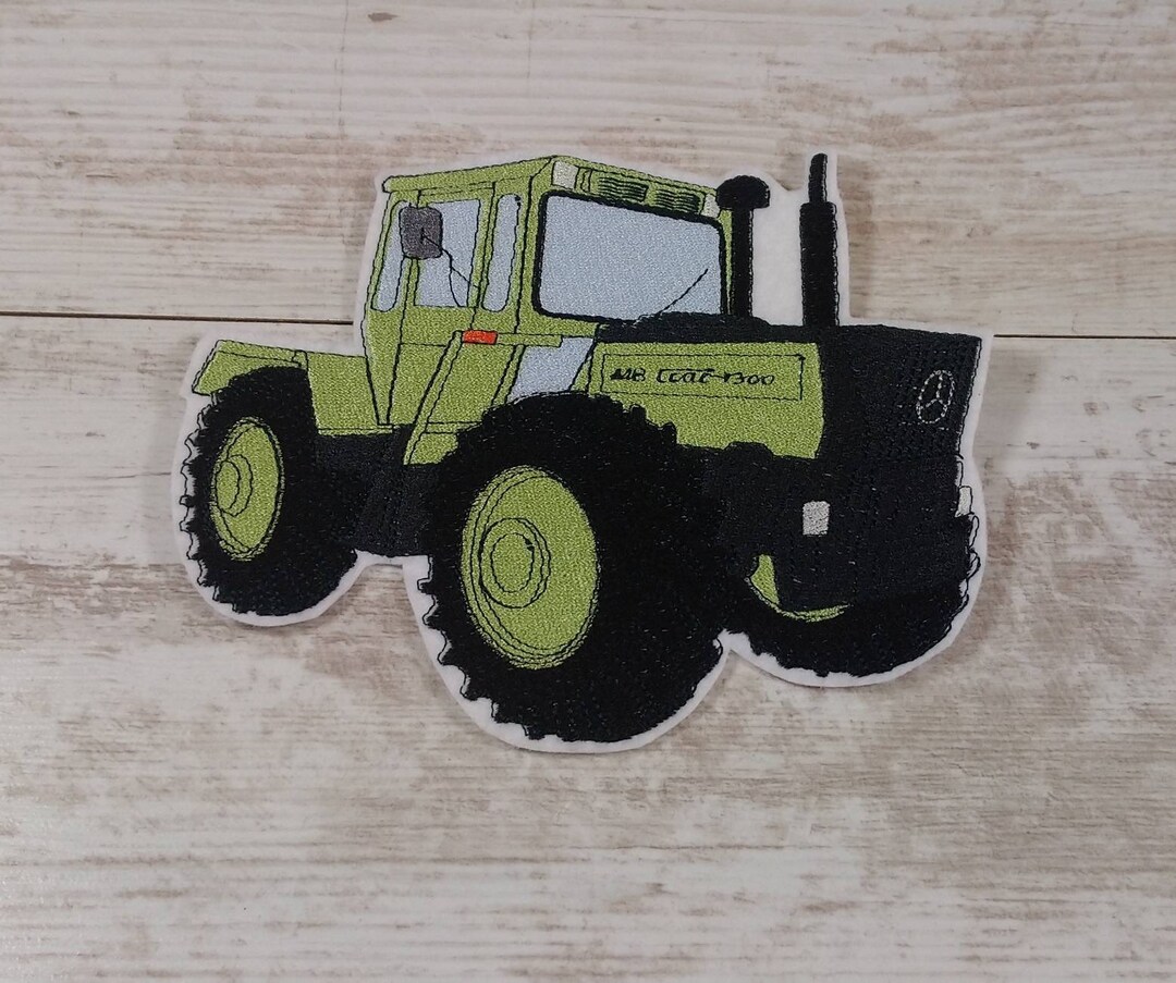 MB Trac 1300 Green-yellow | Patch | Sew-on Iron-on Appliqué ...