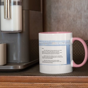 Jersey Shore Letter to Sammi From Snooki and Jwoww Mug - Etsy