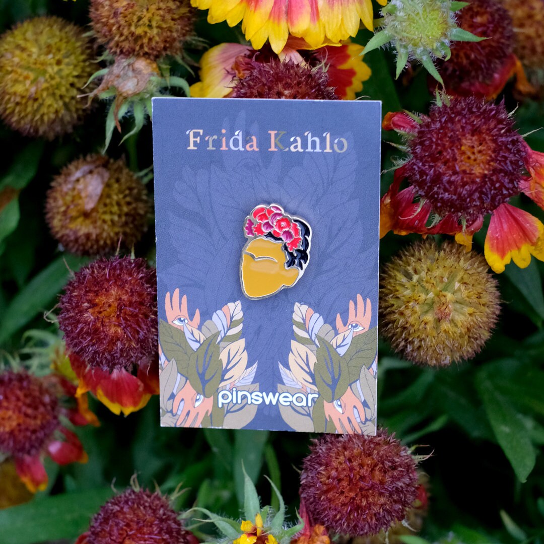 Enamel Pin Frida Kahlo Etsy