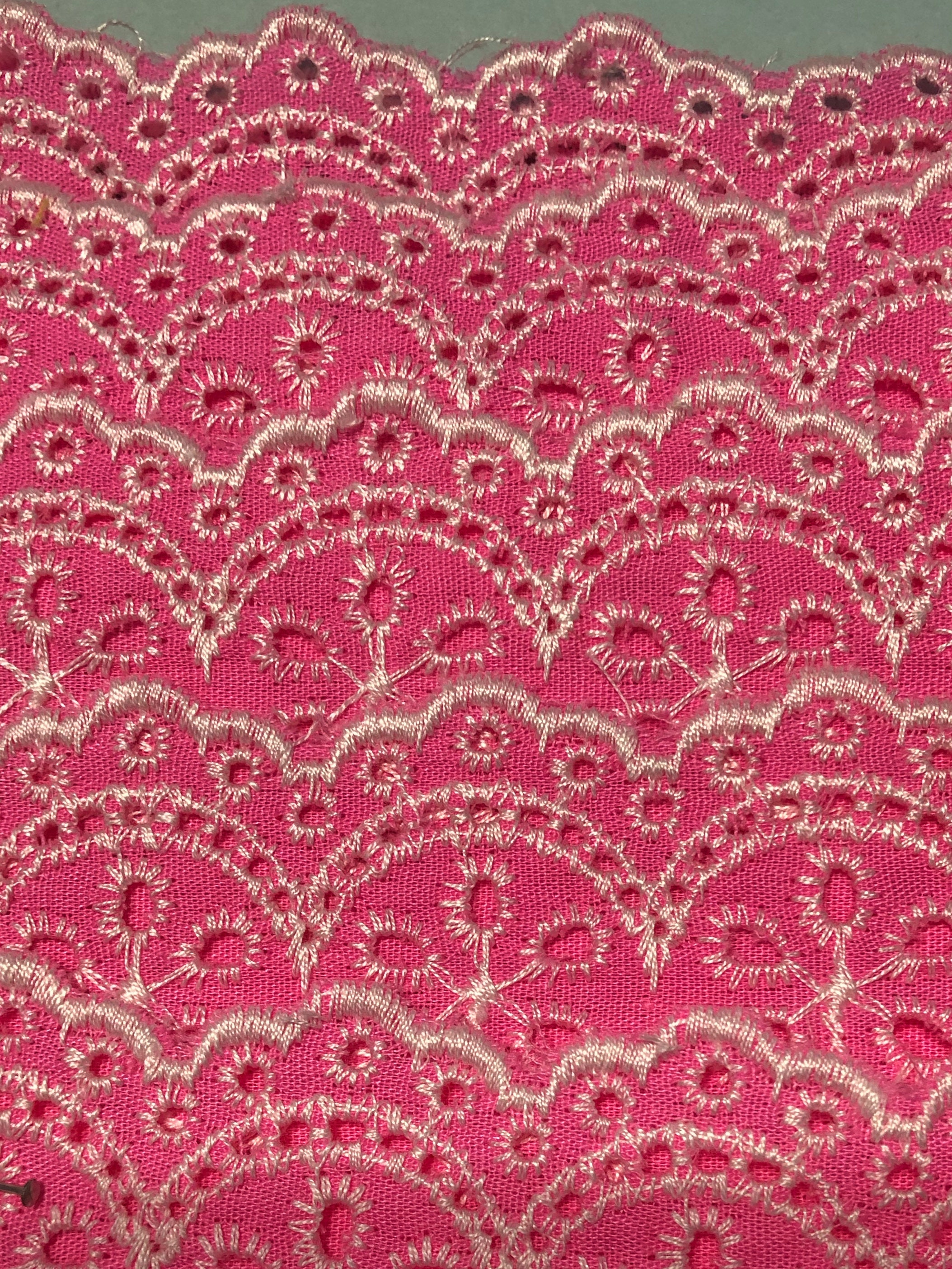 Vintage Cotton Eyelet Trim - Etsy