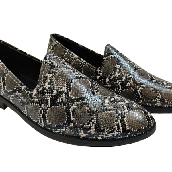 Snake Skin Boots - Etsy