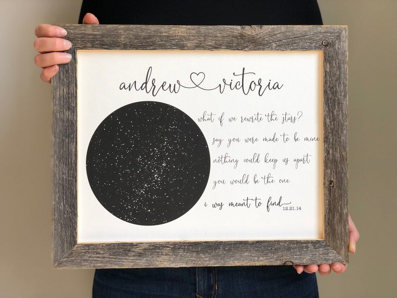 Personalized Wedding Gifts for Couple, Custom Wedding Gift for Bride ...