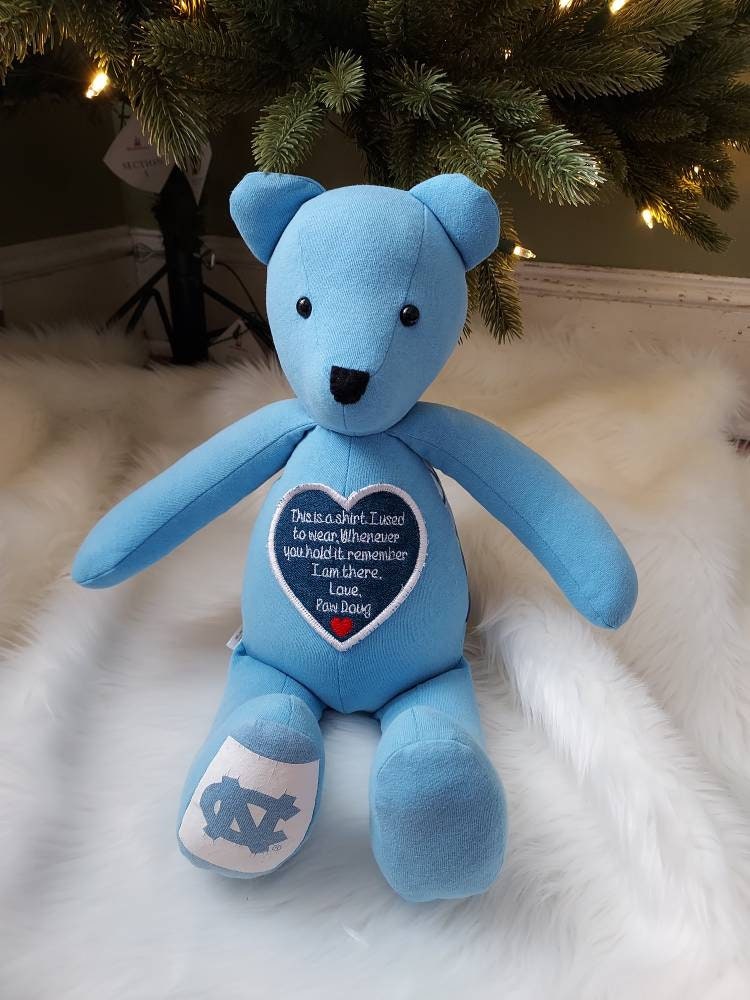 Memory Bearscustom Made Keepsake Bearswith Memory Heart - Etsy