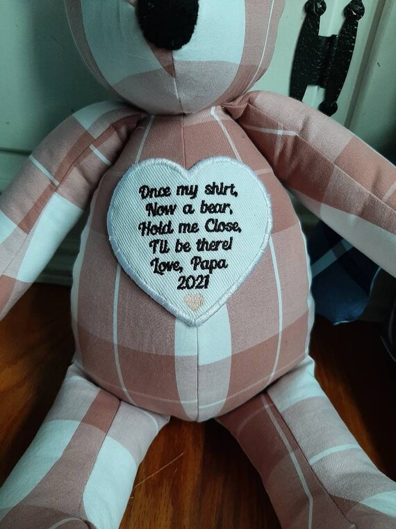 Toys Memory Bears~ Custom Made ~ Keepsake Bears~ with Memory Heart ...