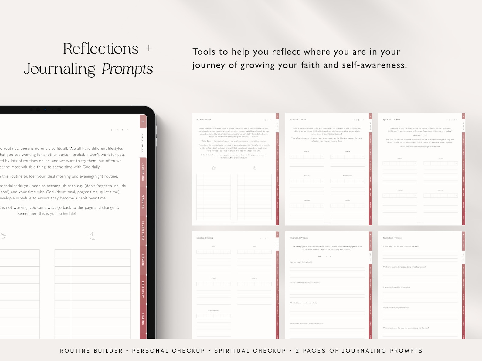 Digital Faith Journal Devotional Journal Bible Journal - Etsy