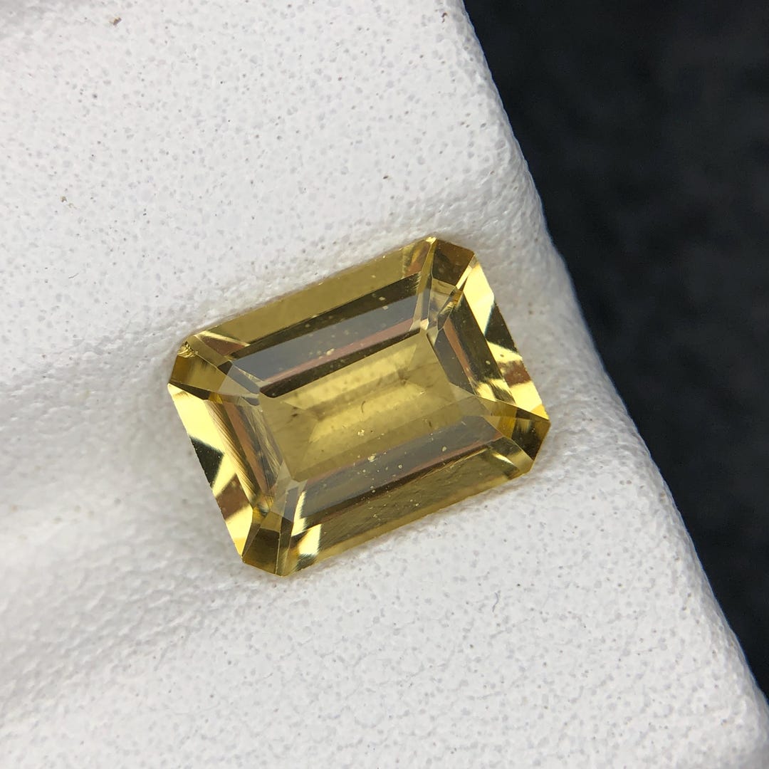 Natural Heliodor Yellow Beryl 1.80 Ct Octagon Cut | Untreated Unheated ...