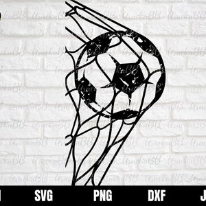 Distressed Soccer Ball Svg, Grunge Soccer Svg, Soccer Game Shirt Svg ...