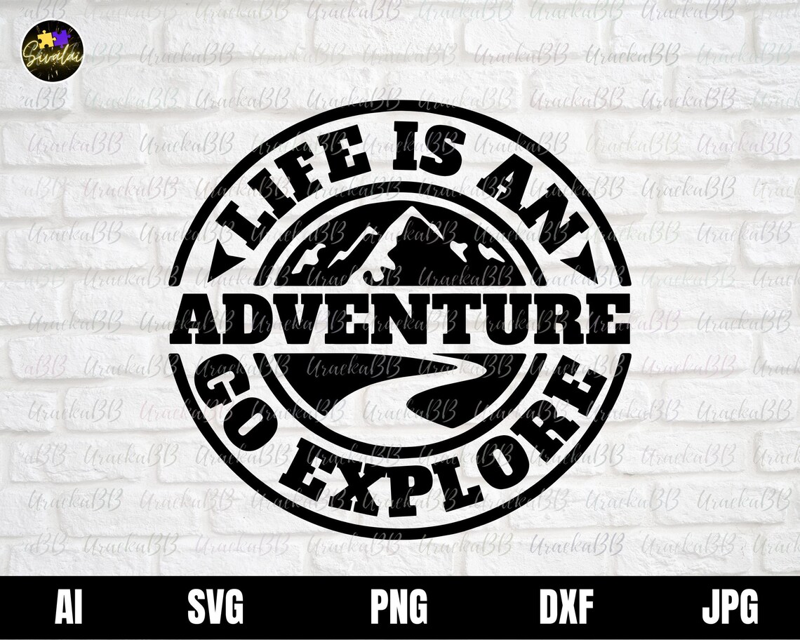 Life is an Adventure Svg, Camping Shirt SVG, Travel Svg, Camper Life ...