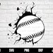 Baseball Svg, Baseball Svg, Smashing Wall Baseball Svg, Baseball Logo ...