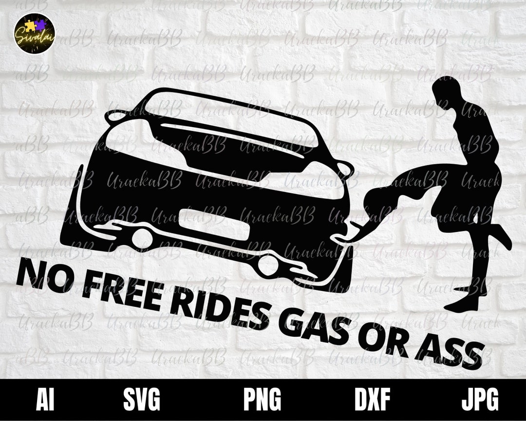 No Free Rides Svg for Motorcycle, Biker, Motorcycle Sticker and Decal ...