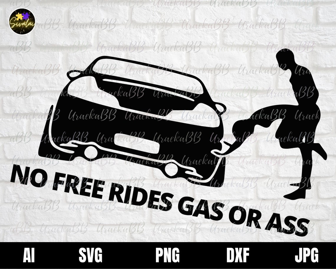 No Free Rides Svg for Motorcycle Biker Motorcycle Sticker - Etsy