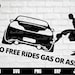 No Free Rides Svg for Motorcycle, Biker, Motorcycle Sticker and Decal ...