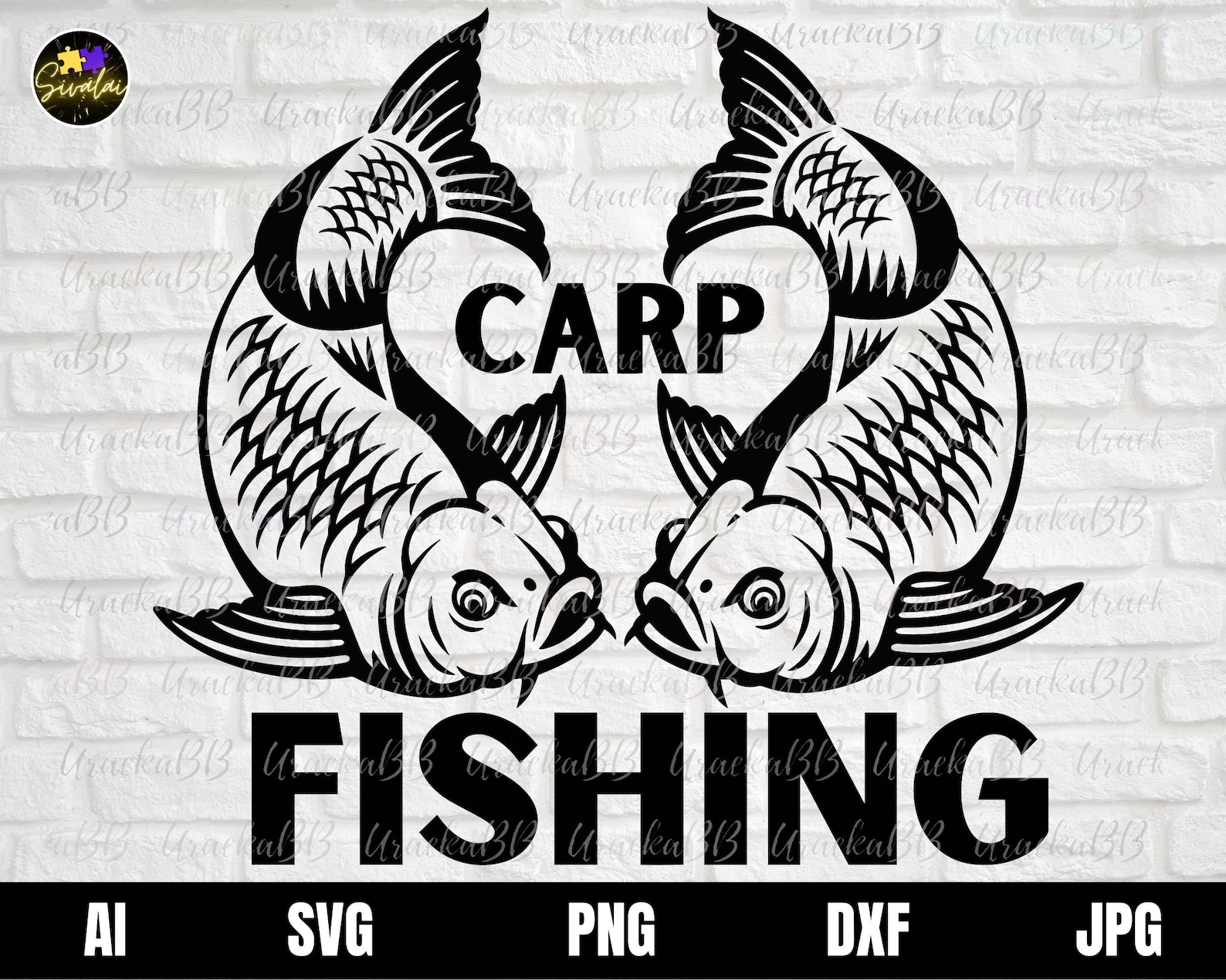Carp Fish Svg Carp Svg Carp Fishing svg Fishing Svg Lake | Etsy