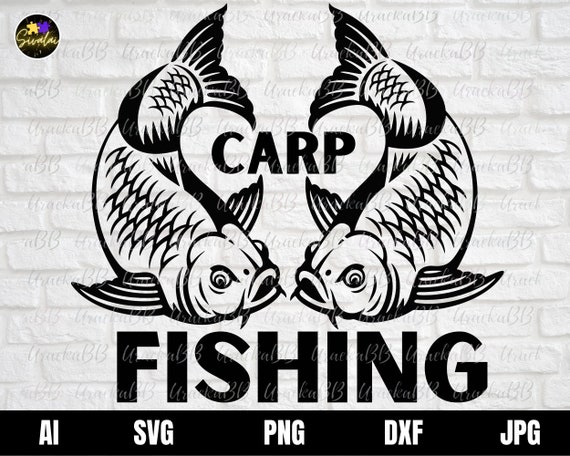 Carp Fish Svg Carp Svg Carp Fishing Svg Fishing Svg Lake - Etsy