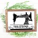 Sewing Machine Svg, Floral Sewing Machine Svg, Vintage Sewing Machine ...