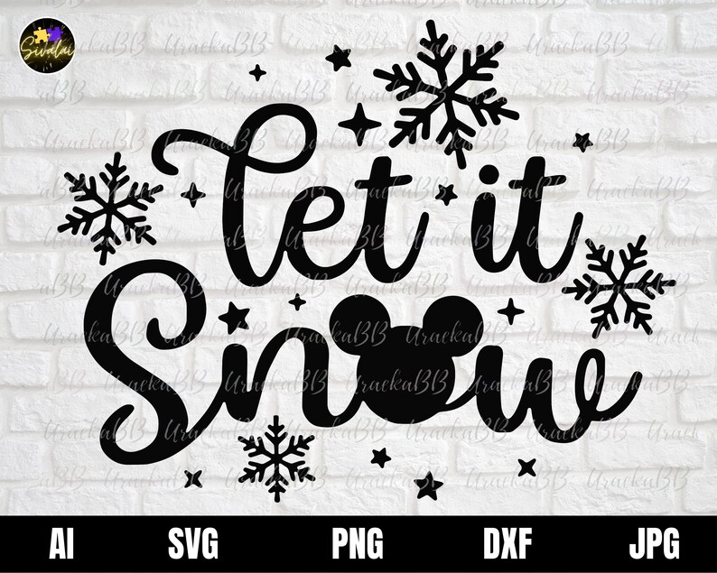 Let It Snow Svg Vintage Christmas Svg Christmas Quotes Svg | Etsy
