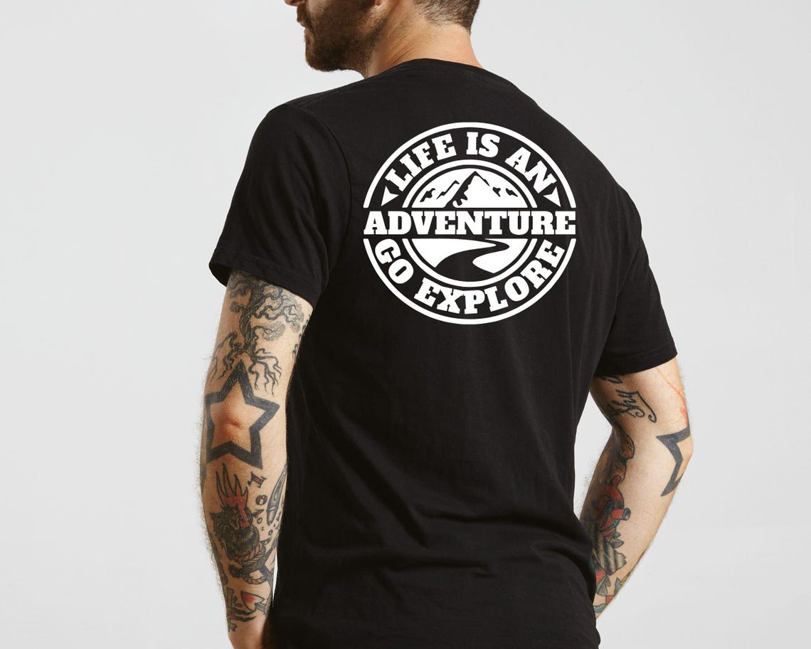 Life is an Adventure Svg, Camping Shirt SVG, Travel Svg, Camper Life ...
