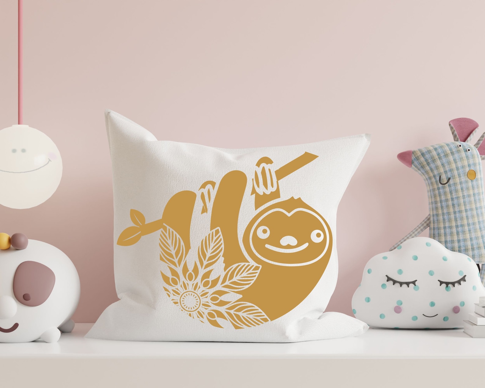 Mandala Sloth Svg Mandala Svg Sloth Svg Hanging Sloth Svg - Etsy