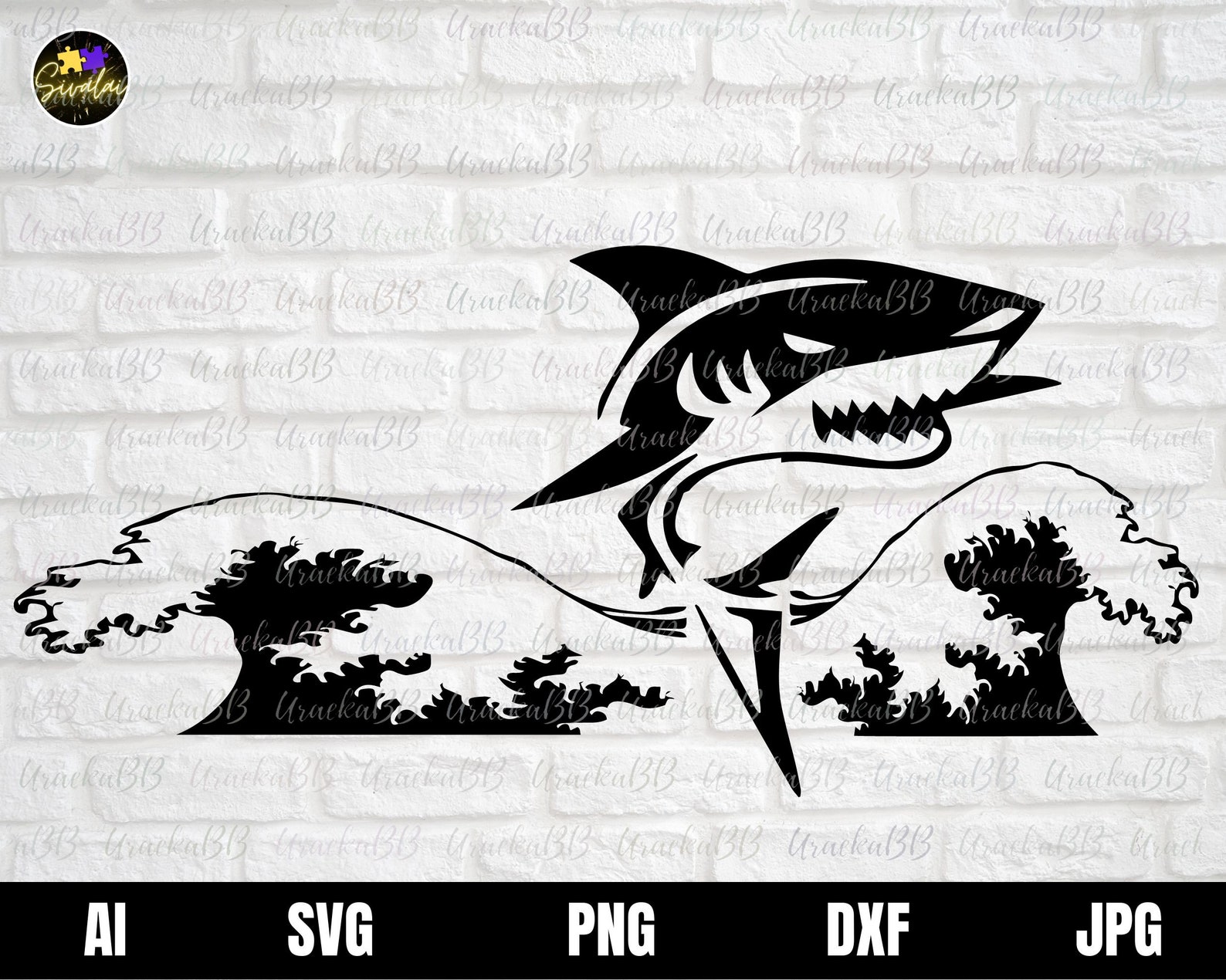 Shark Svg Animal Svg Fish Svg Shark Silhouette Svg Shark - Etsy