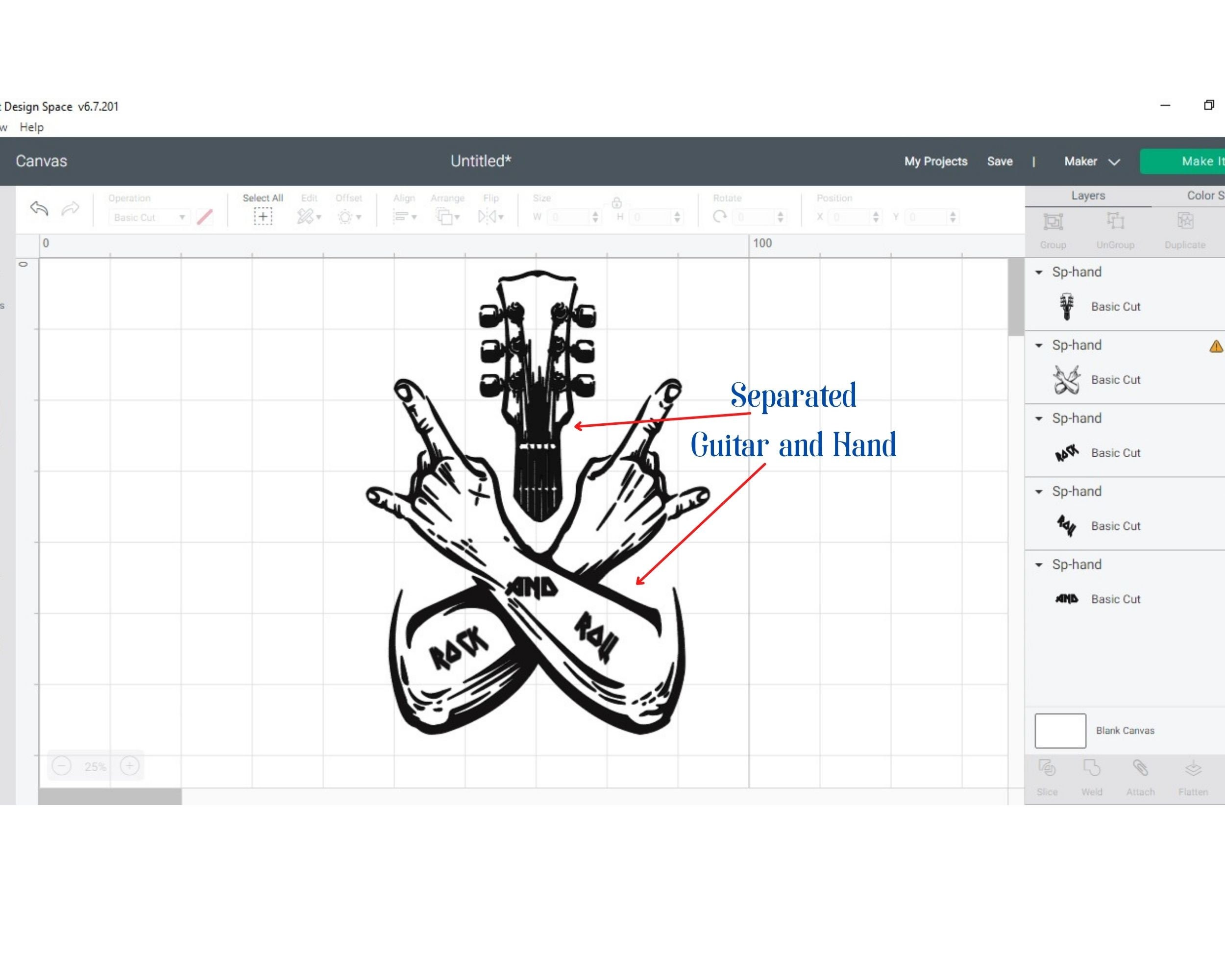 Rock and Roll Music SVG, Guitar SVG, Rock N Roll SVG, Rock Hand Svg ...