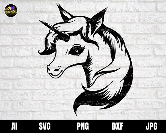 Cute Unicon Png Unicorn Svg Unicorn Head Svg Unicorn Png - Etsy