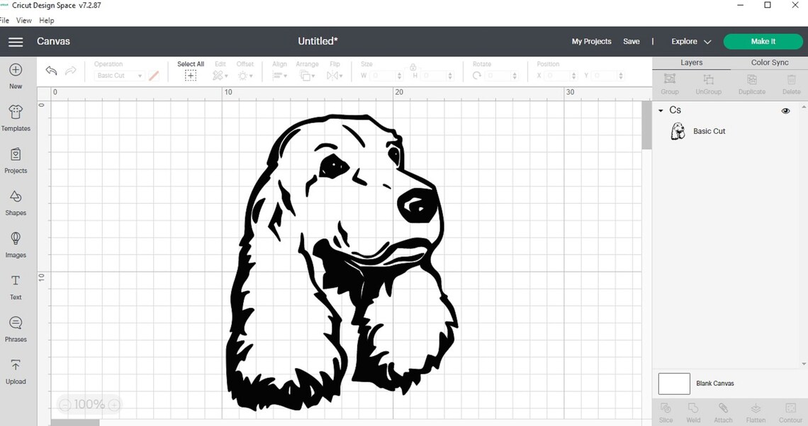 Cocker Spaniel Svg Cute English Cocker Spaniel Svg Dog Svg - Etsy