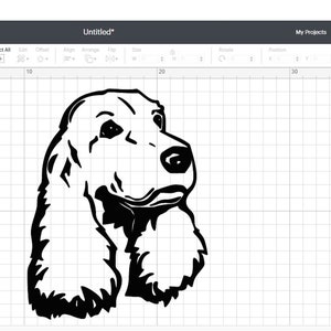 Cocker Spaniel Svg, Cute English Cocker Spaniel Svg, Dog Svg, American ...