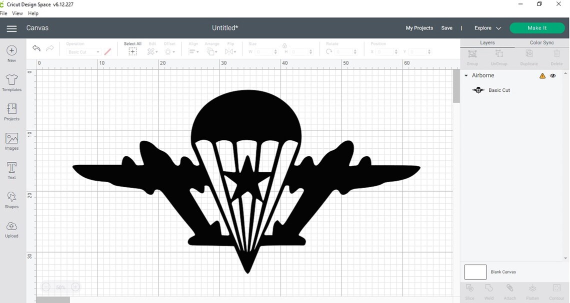 Parachute Svg Parachuting Svg Airborne Svg Army Airplane - Etsy