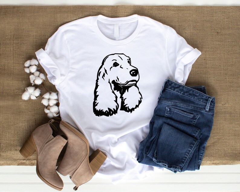 Cocker Spaniel Svg Cute English Cocker Spaniel Svg Dog Svg - Etsy