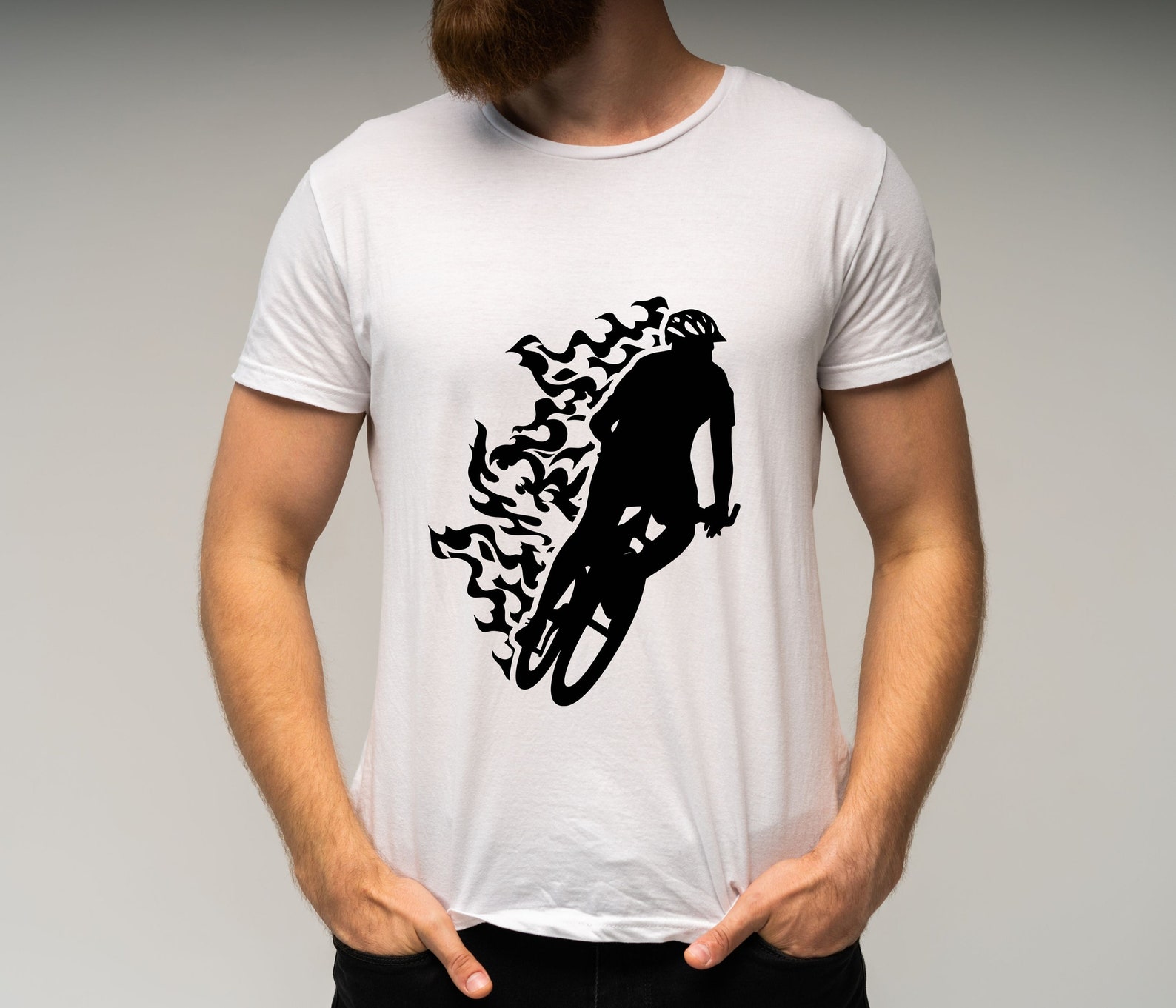 Bicycle Svg Cyclist Svg Bike Svg Man on Bike SVG Cyclist - Etsy