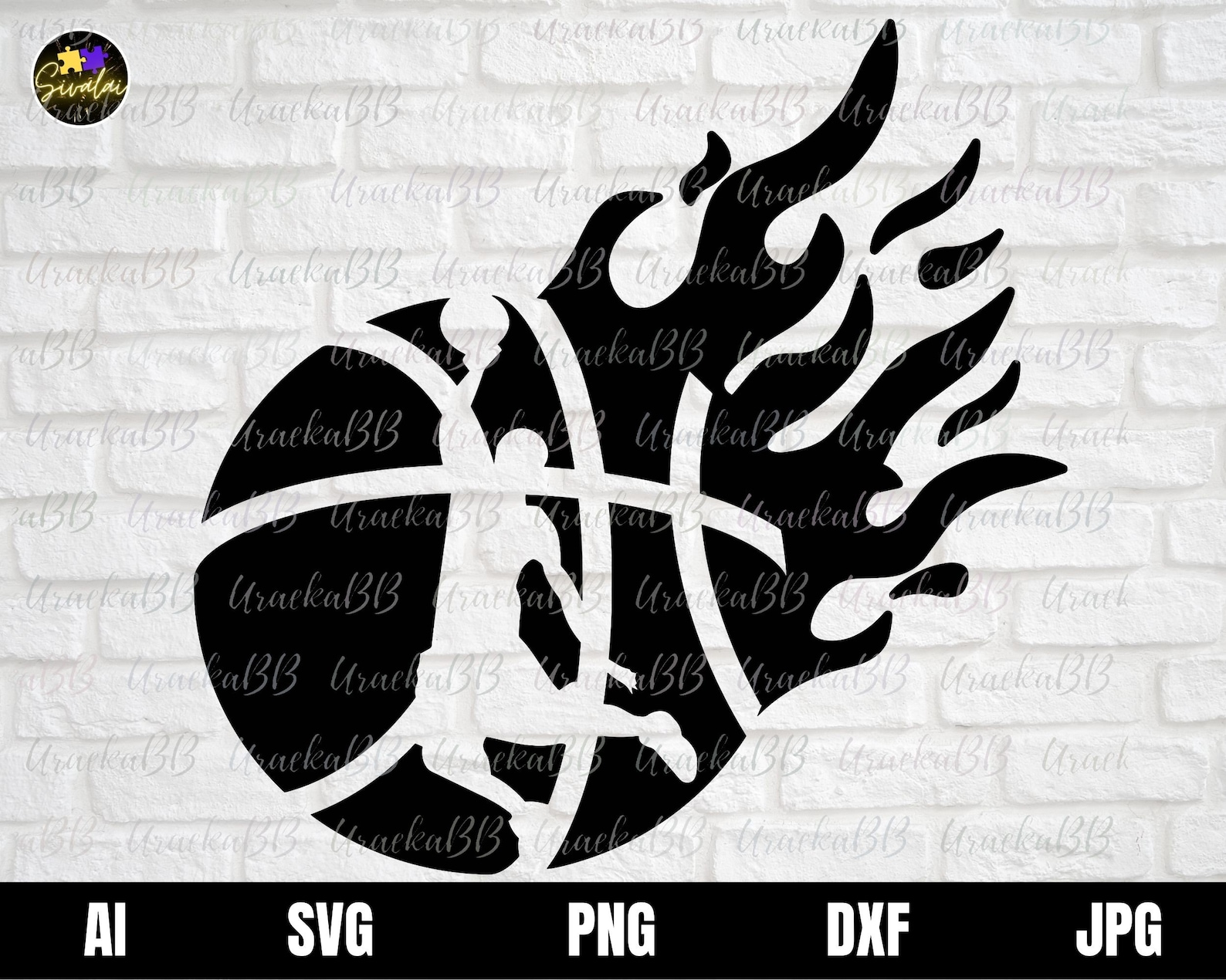Flaming Basketball Svg Basketball Fire Svg Basketball Man - Etsy