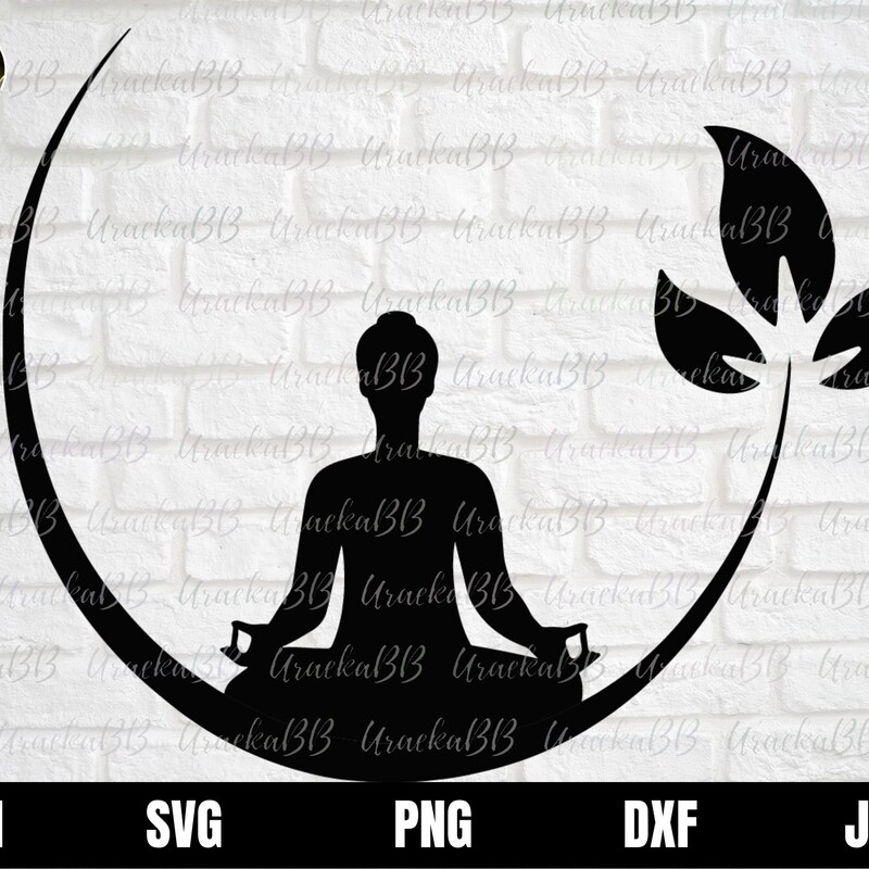 Meditation Svg - Etsy