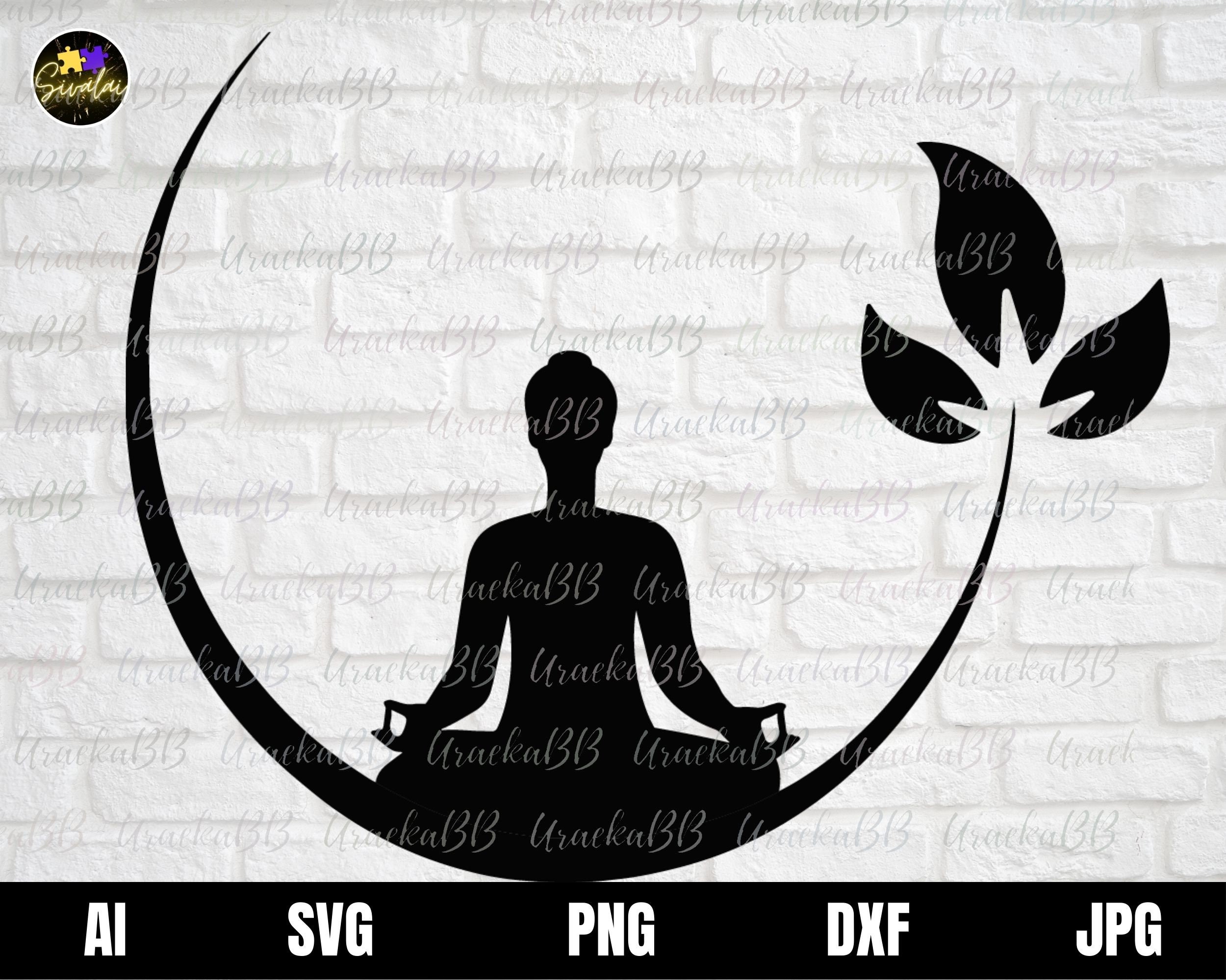 Yoga Svg Yoga Poses Svg Chakra Svg Woman Yoga Svg - Etsy Hong Kong