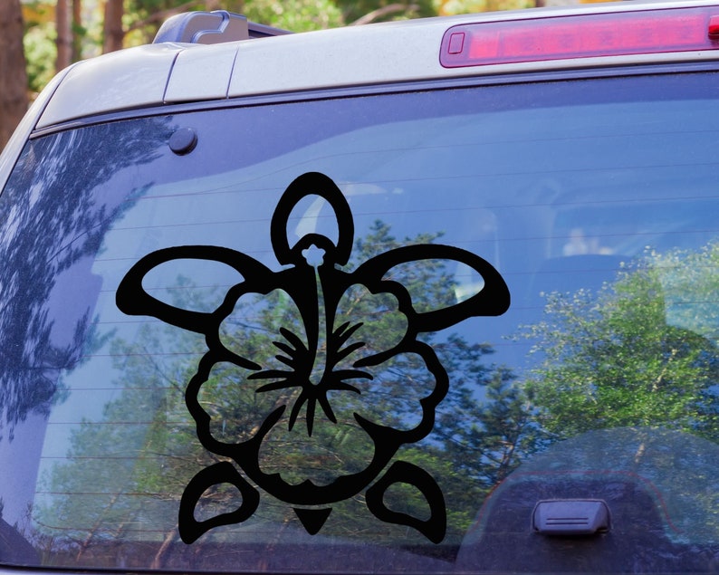 Turtle Svg Turtle Hawaii Svg Turtle Flower Svg Sea Turtle | Etsy