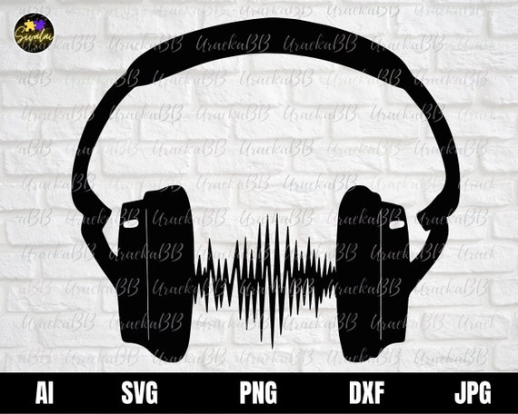 Earphones Svg Headphones Svg Headphone Svg DJ Headphones | Etsy