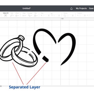 Heart Ring Svg, Wedding Ring SVG, Couple Rings SVG, Wedding Rings Svg ...