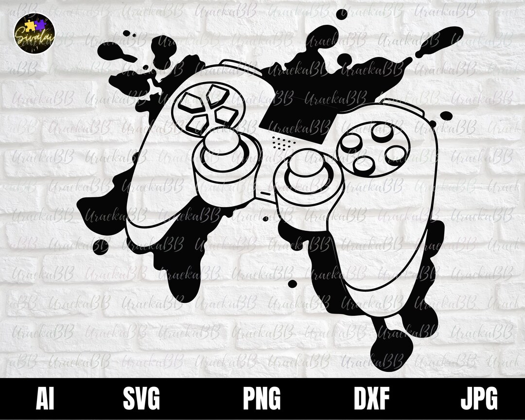 Game Controller Svg, Gamer Svg, Gamer for Tshirt Svg, Gamer Wall Room ...