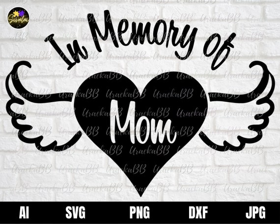 In Loving Memory Svg Memorial Svg Loving Memory Svg Angel - Etsy