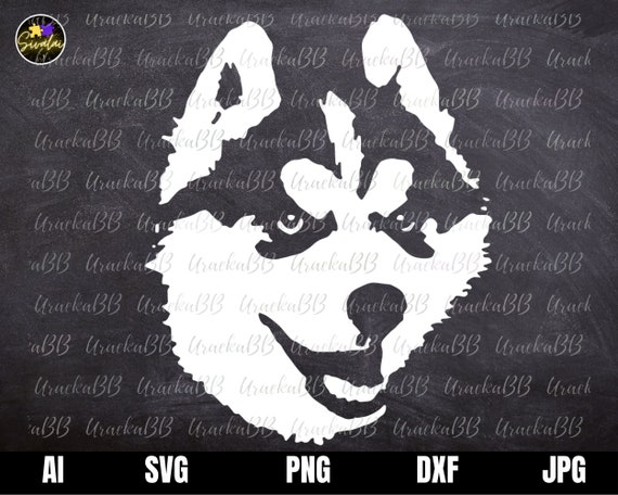 Husky Head Svg Siberian Husky Svg Siberian Svg Dog Svg | Etsy