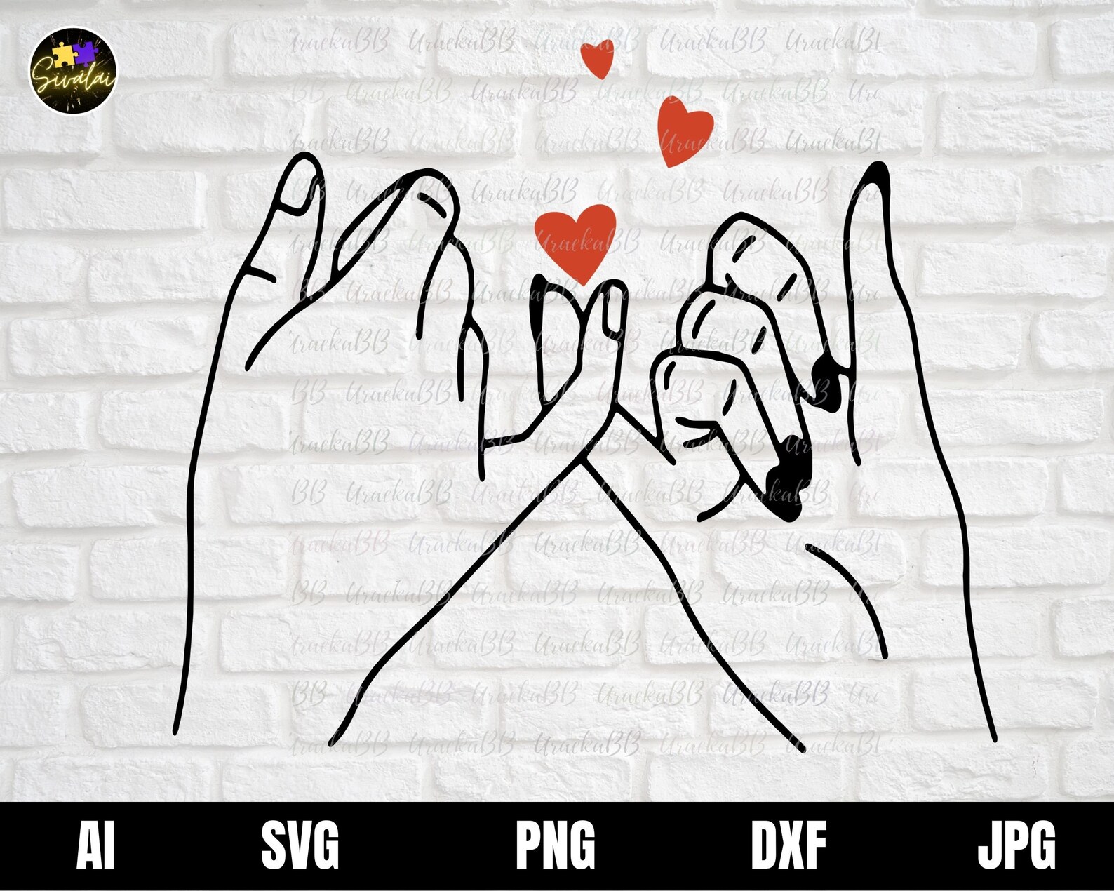 Pinky Promise SVG Love Couple Svg for Shirts Couple Svg - Etsy