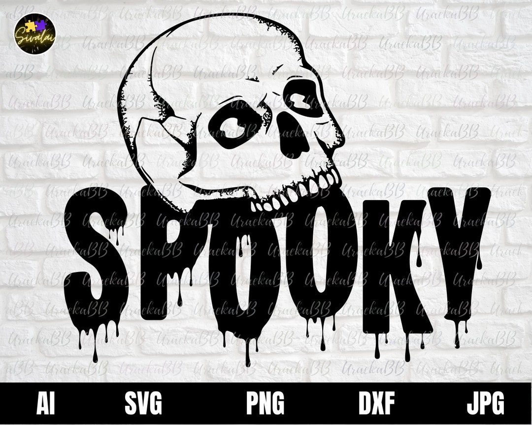 Spooky Svg, Halloween Spooky Svg, Spooky Halloween Shirt Svg, Spooky ...