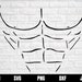 Fake Abs Svg, Fake Abs for Tshirt, Bodybuilder Svg, Six Pack Svg Tshirt ...