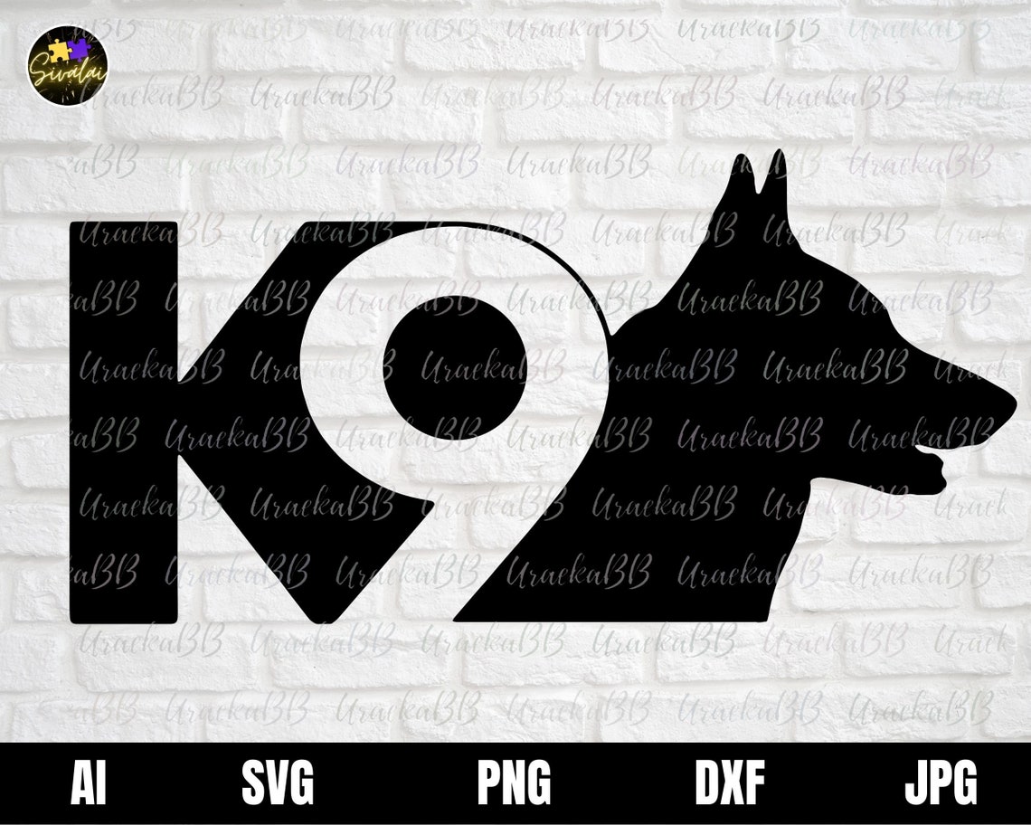 K9 Police Dog Svg K9 Police Dog Silhouette K9 Police Dog - Etsy